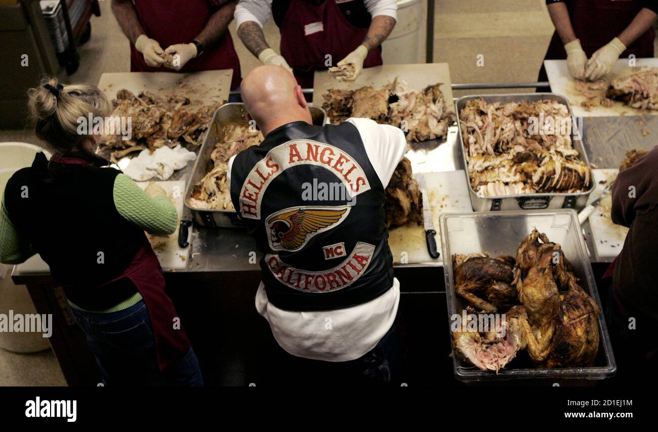 Member motorcycle club hells angels hi-res stock photography and images ...