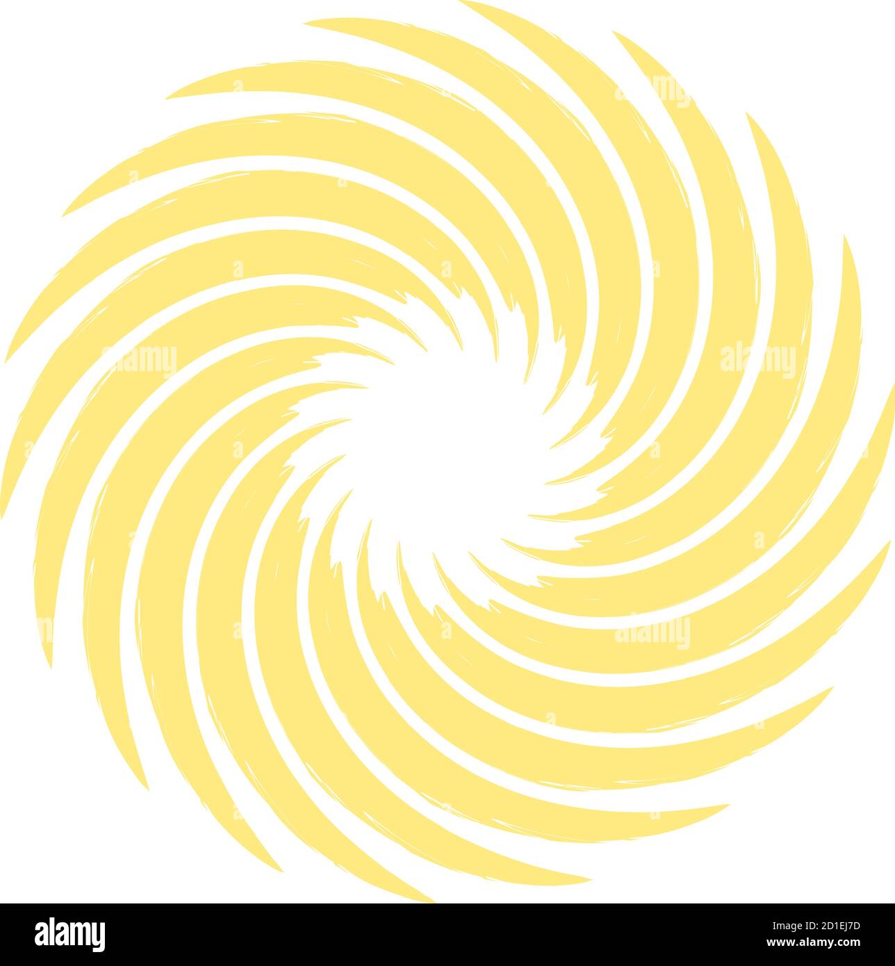 Spiral Helix, volute and vortex shape. Swirl, twirl, twist rotation ...
