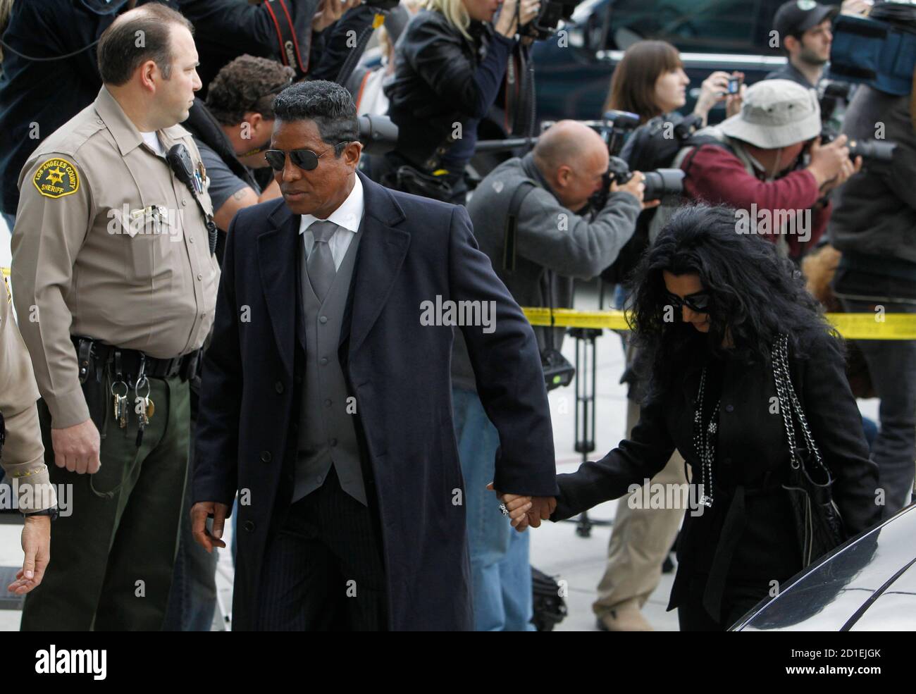 Jermaine Jackson And His Wife High Resolution Stock Photography and ...