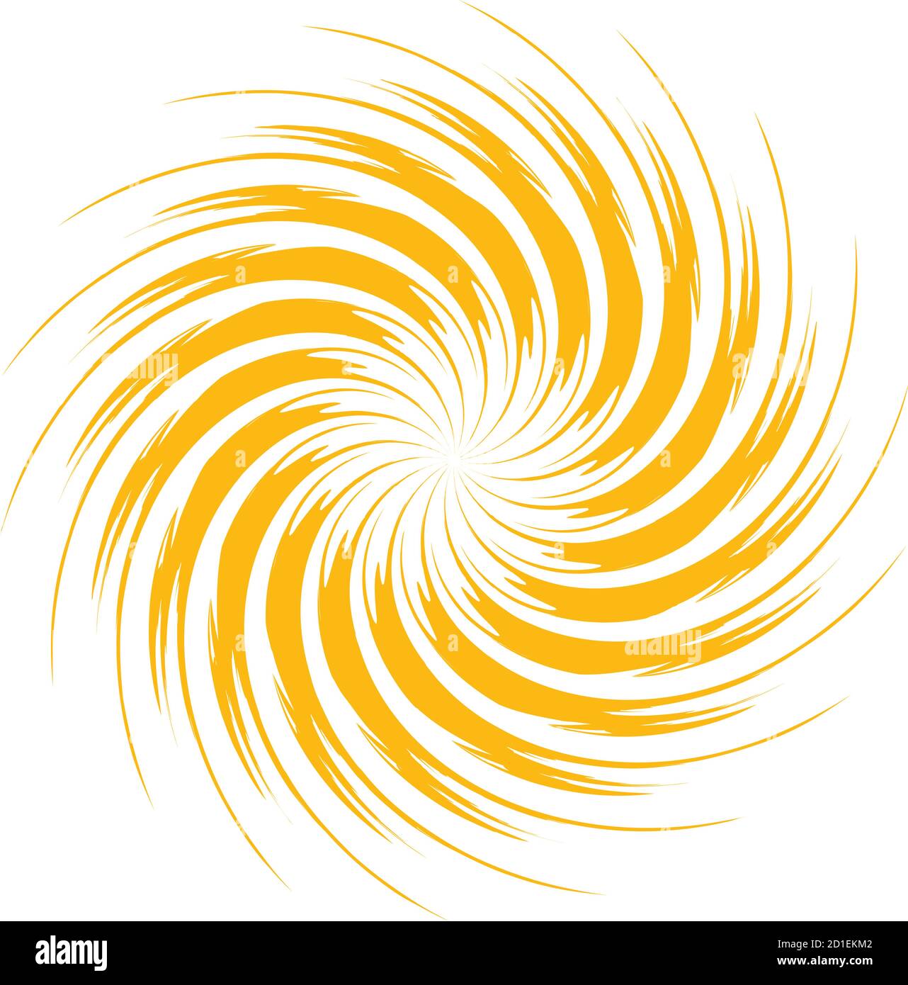 Spiral Helix, volute and vortex shape. Swirl, twirl, twist rotation ...