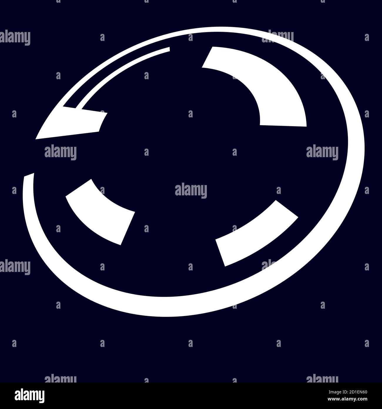Sci-fi concentric, geometric ring, circle UI, GUI design element Vector ...