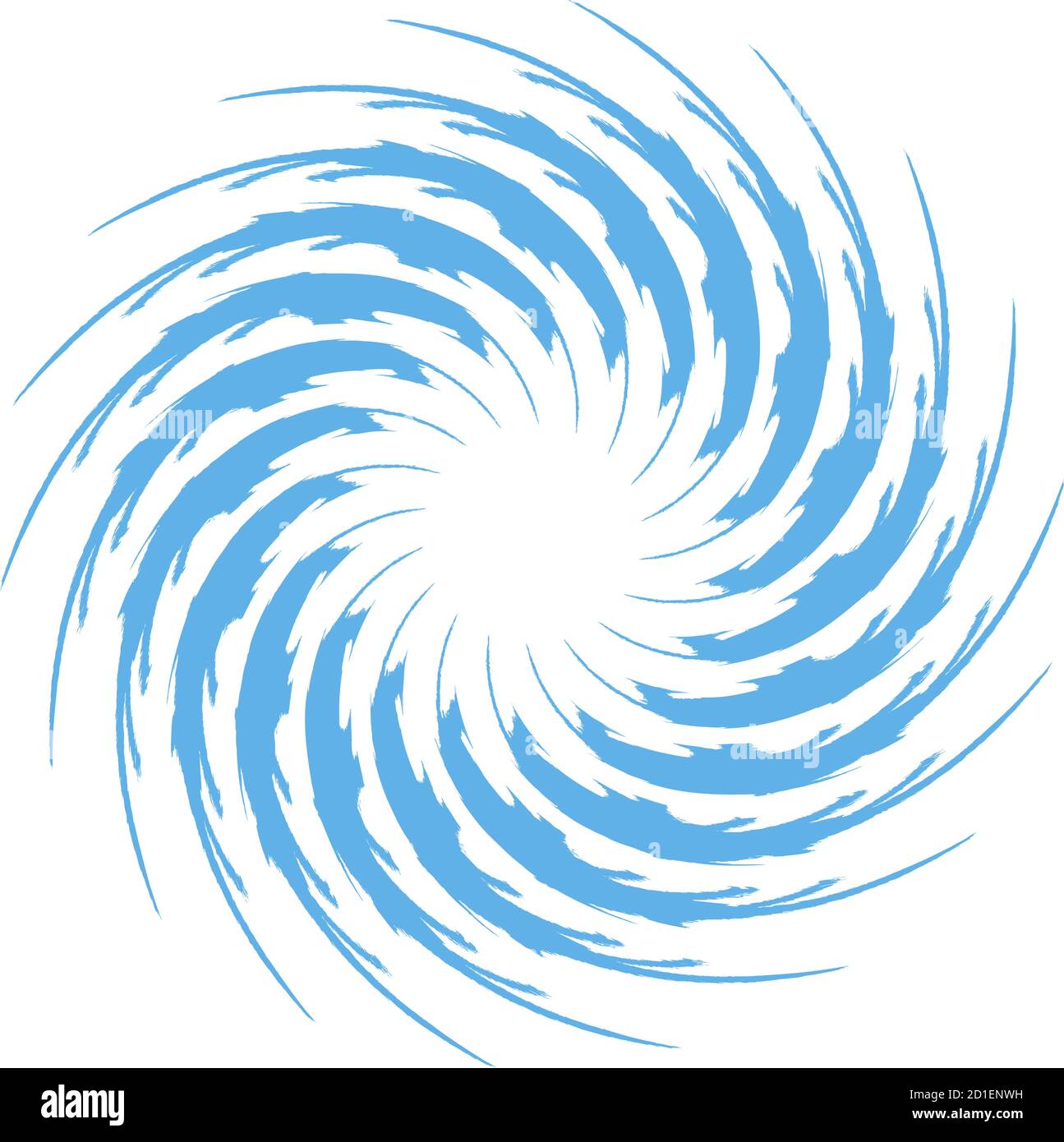 Spiral Helix, volute and vortex shape. Swirl, twirl, twist rotation ...