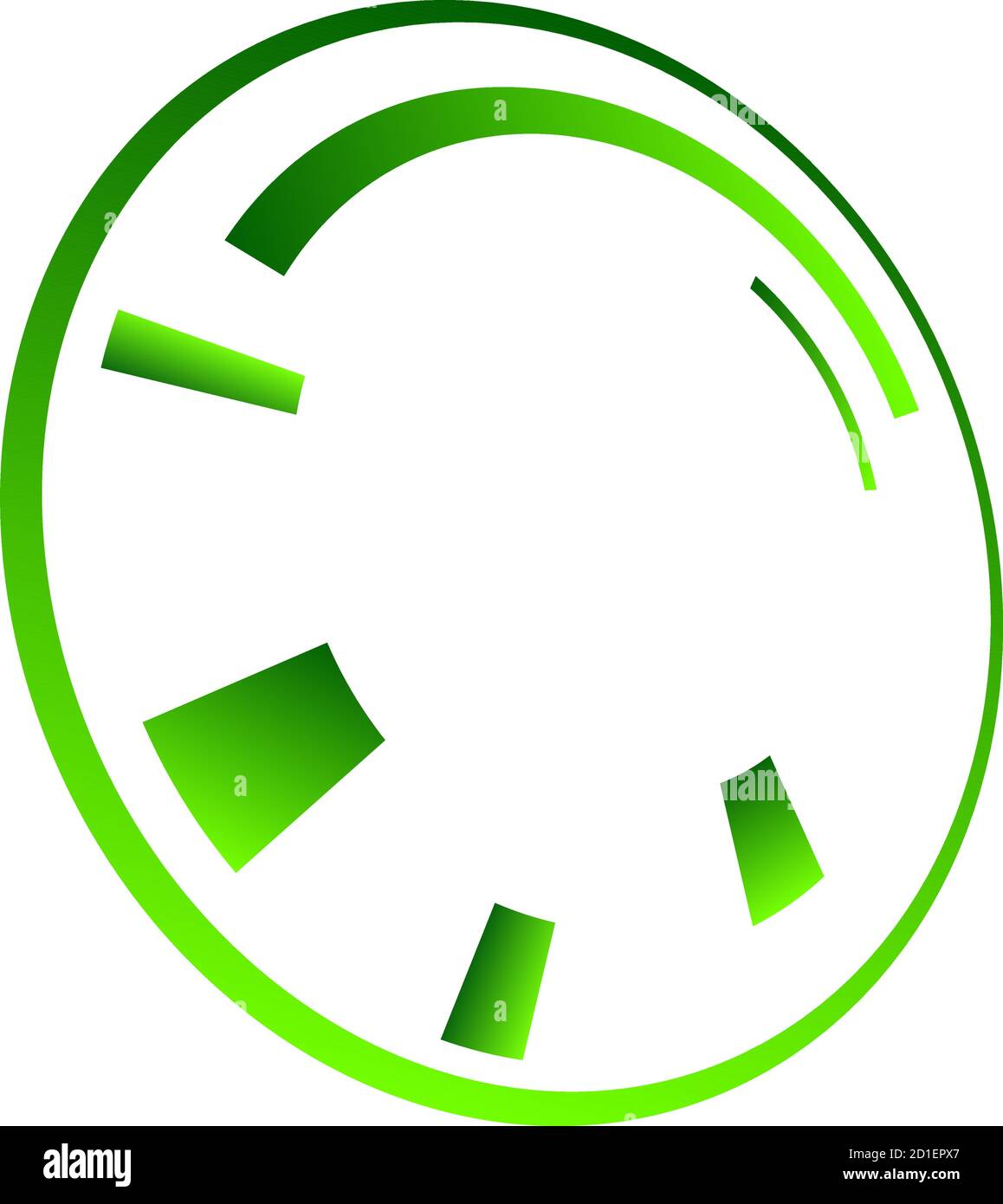 Sci-fi concentric, geometric ring, circle UI, GUI design element Vector ...