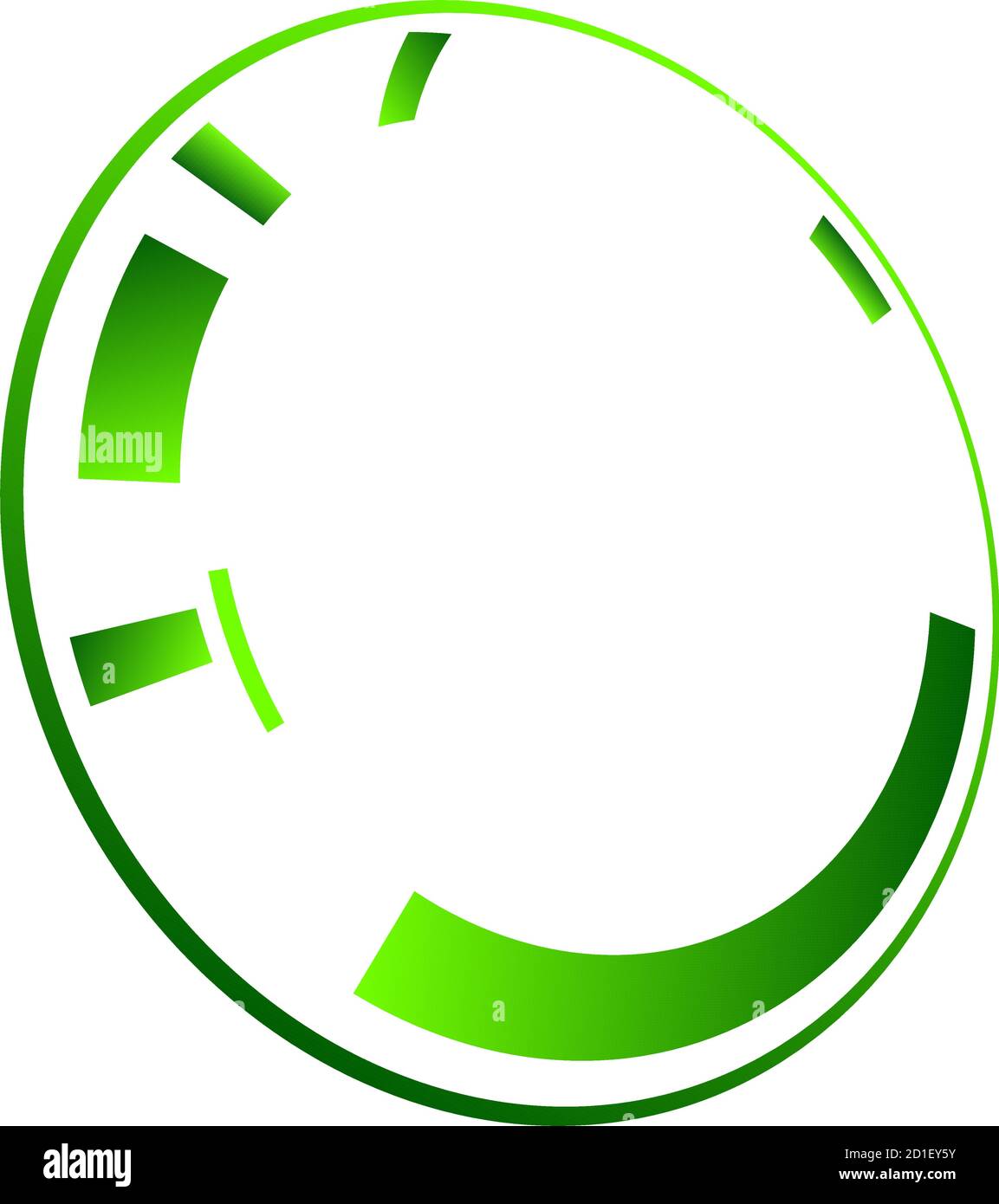 Sci-fi concentric, geometric ring, circle UI, GUI design element Vector ...