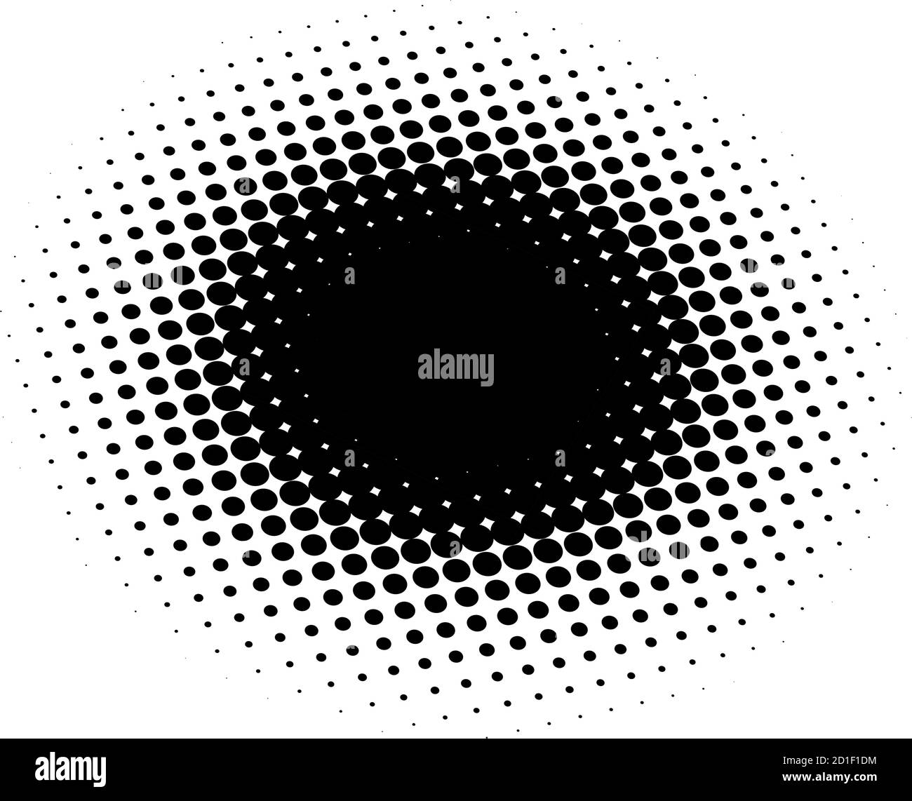 Halftone vector pattern, texture. Circles, dots, screentone ...