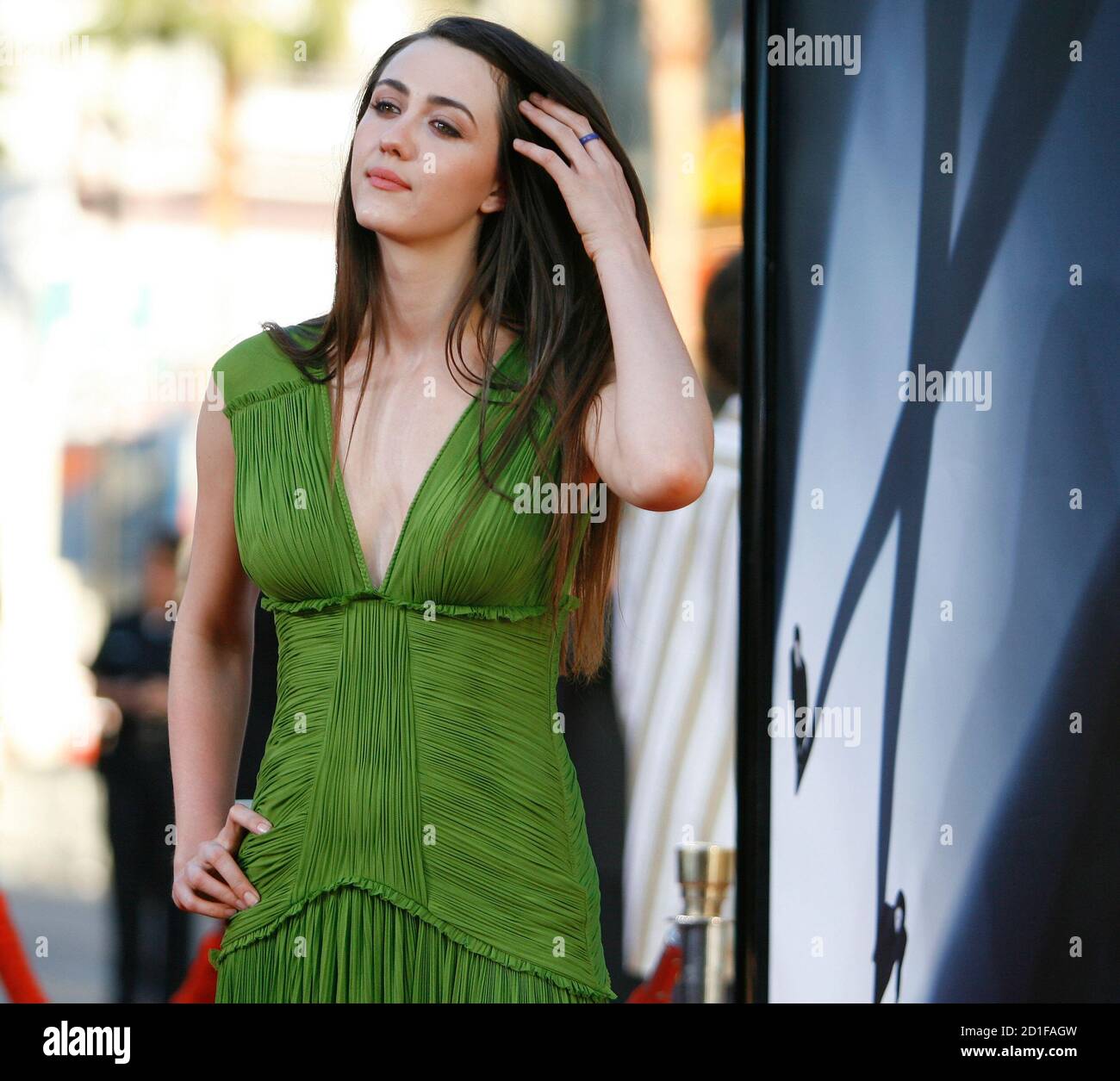 Actress Madeline Zima attends the movie premiere of "The X-Files: I ...