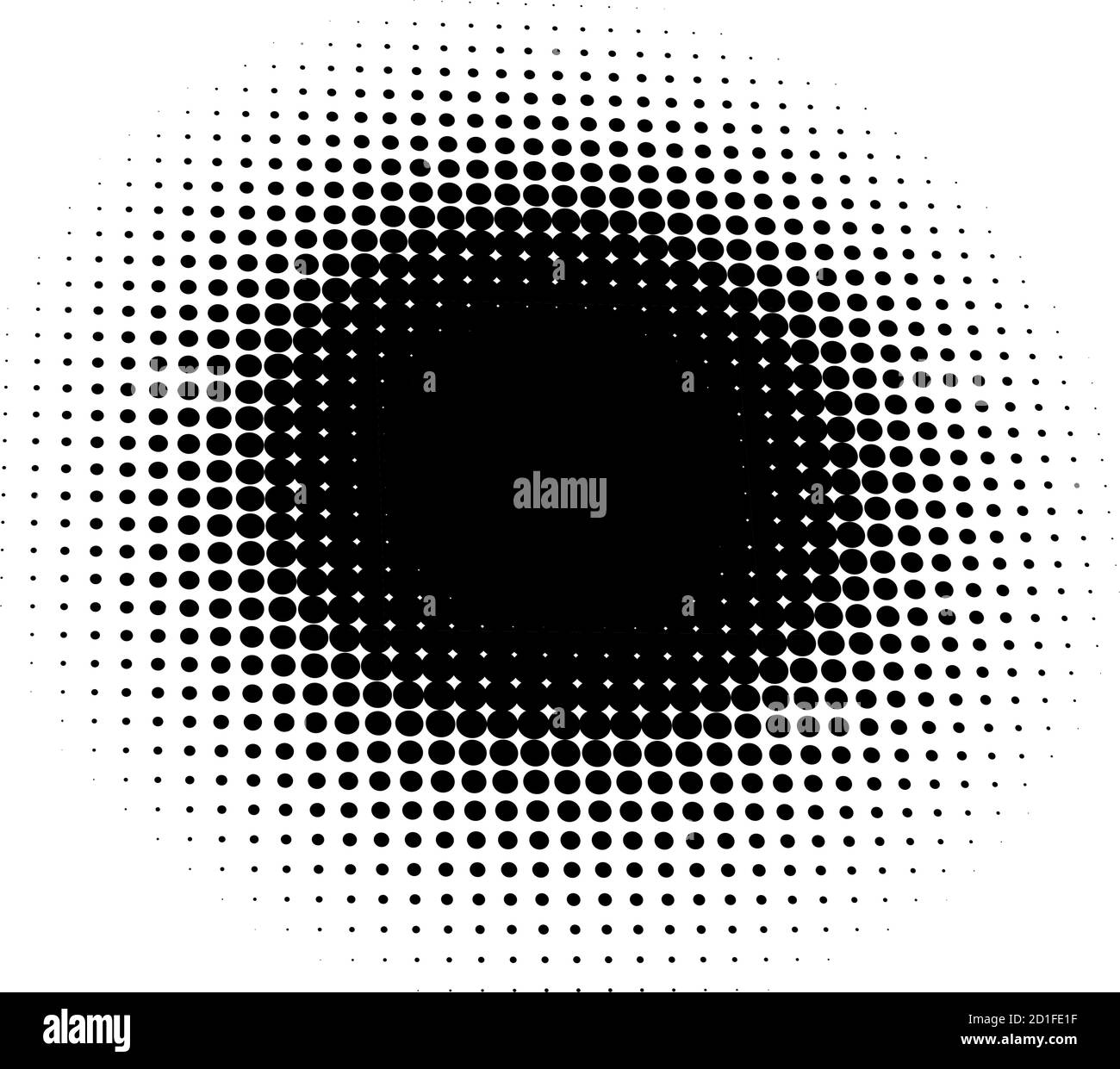 Halftone vector pattern, texture. Circles, dots, screentone ...