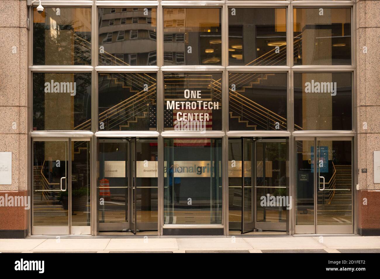 National Grid company at One Metro Tech Center downtown Brooklyn NYC ...