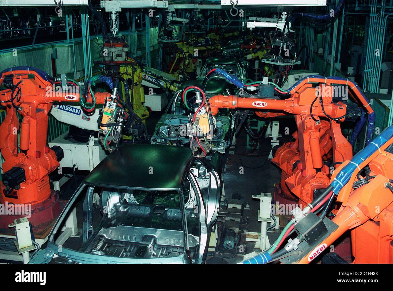 Japan factory robots hi-res stock photography and images - Alamy