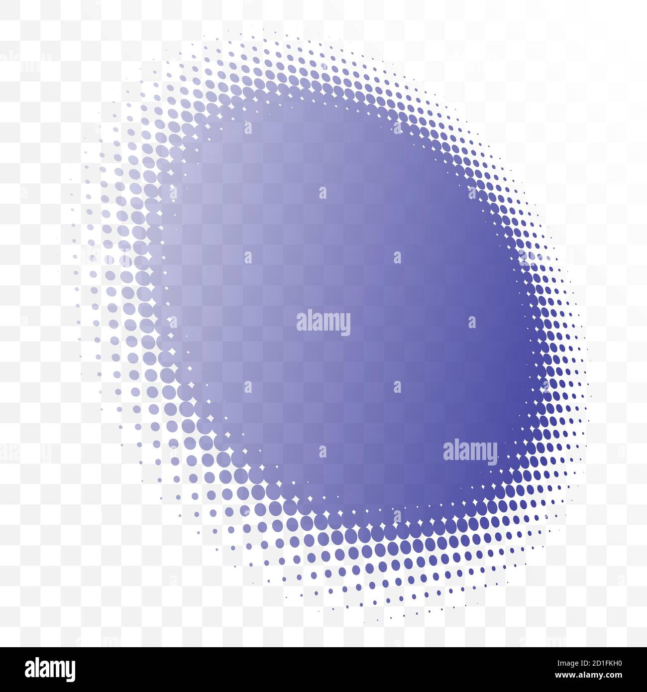 Colorful halftone vector pattern, texture in 3d perspective. Circles ...
