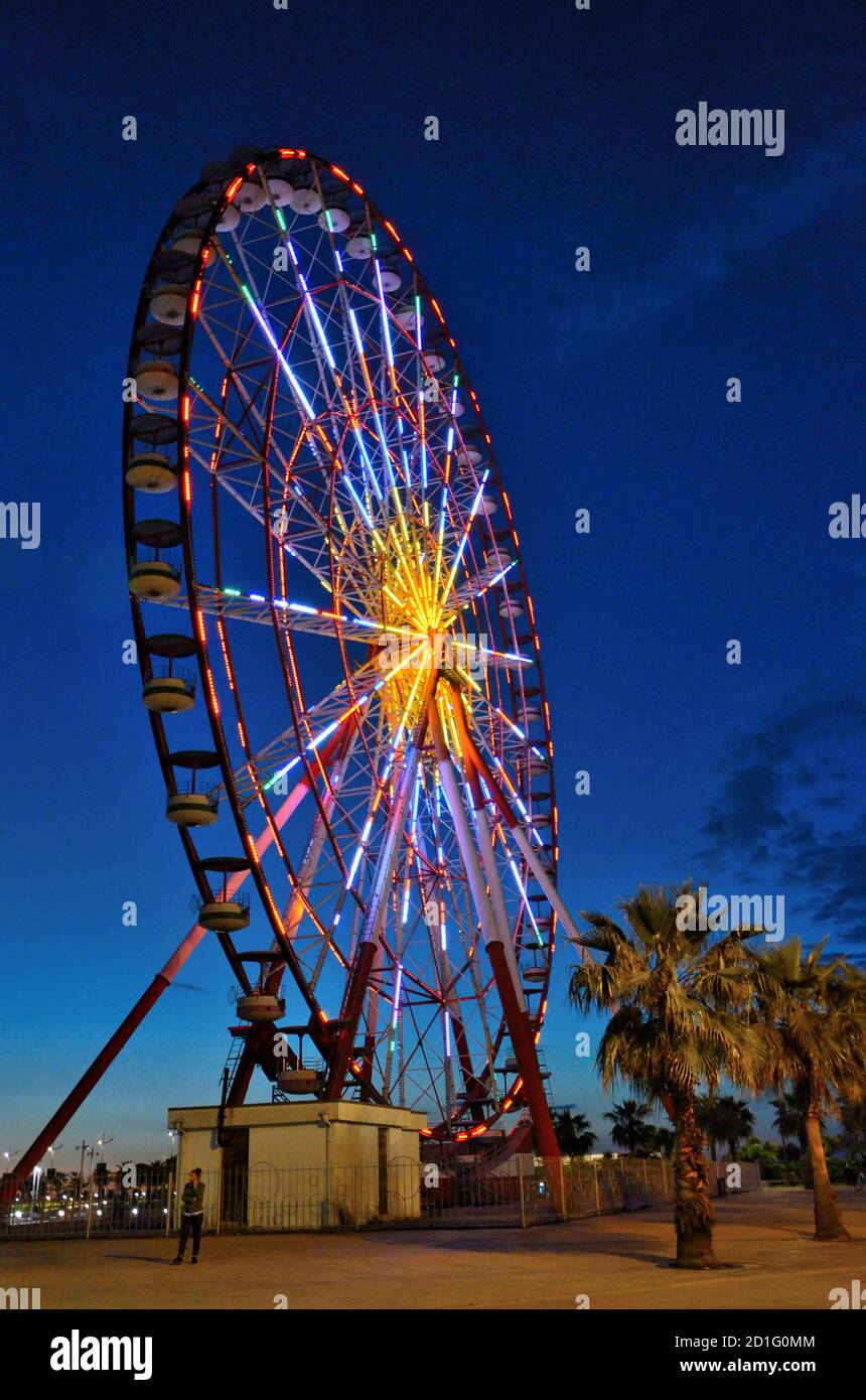 Colourful Ferris Wheel Photography