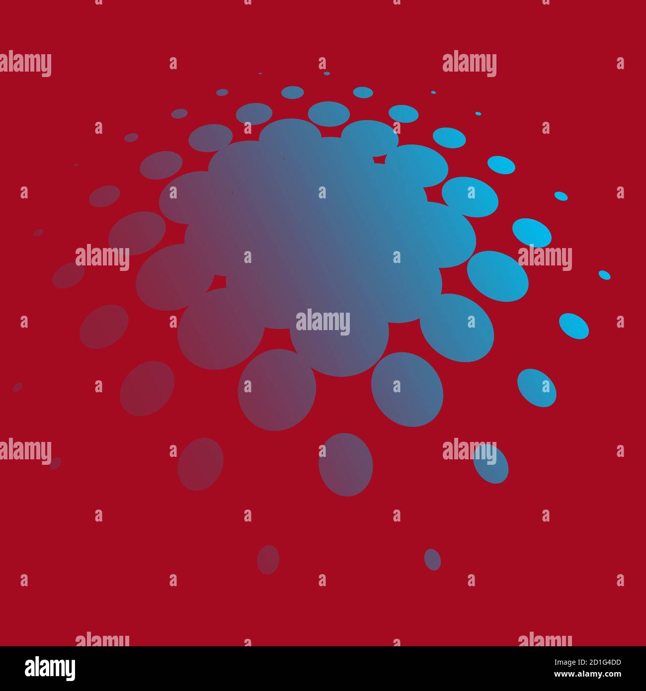Colorful Halftone Vector Pattern Texture Design Element Circles Dots
