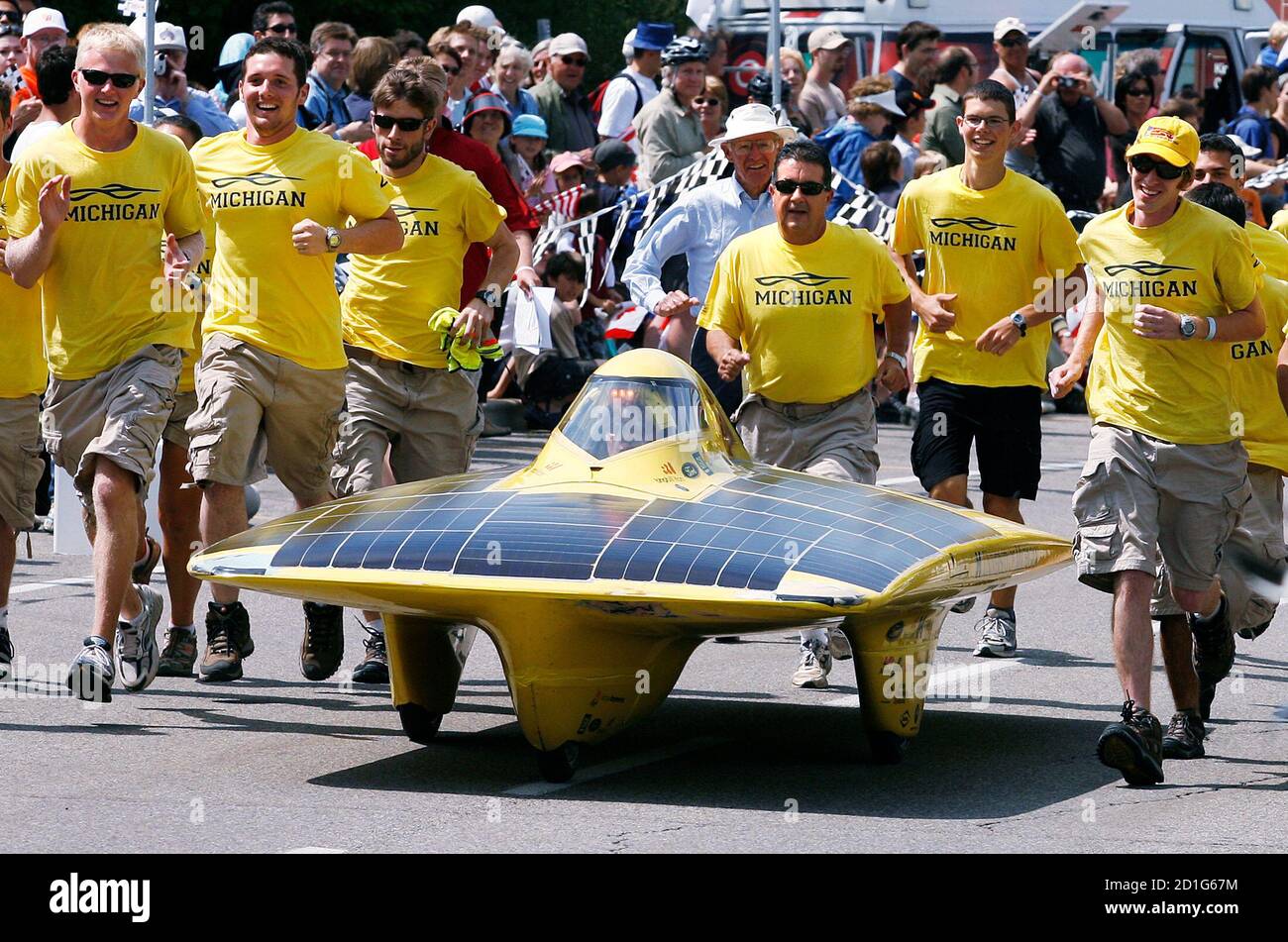 Solar Car Michigan Solar High Resolution Stock Photography and Images ...