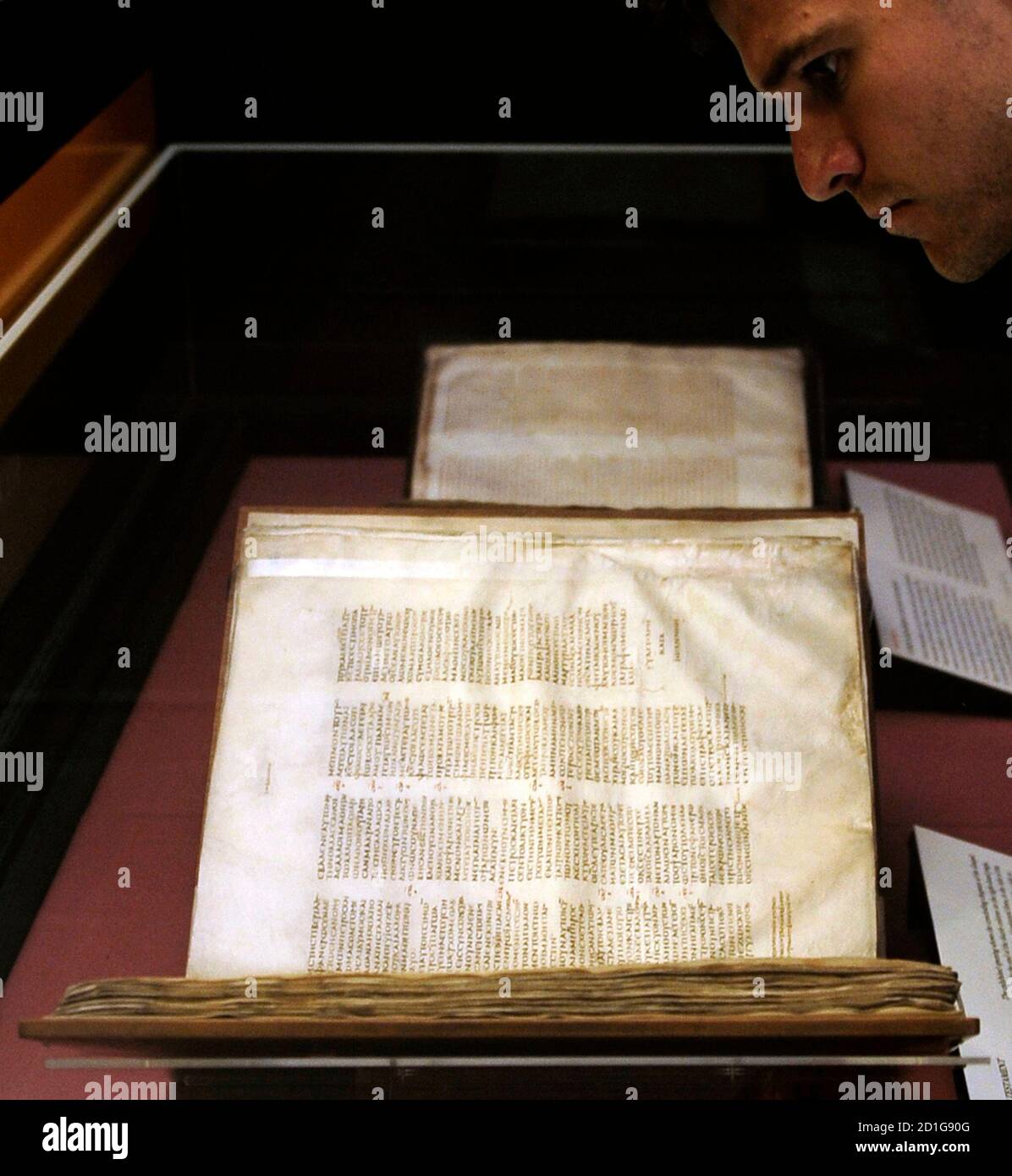 Codex sinaiticus hi-res stock photography and images - Alamy