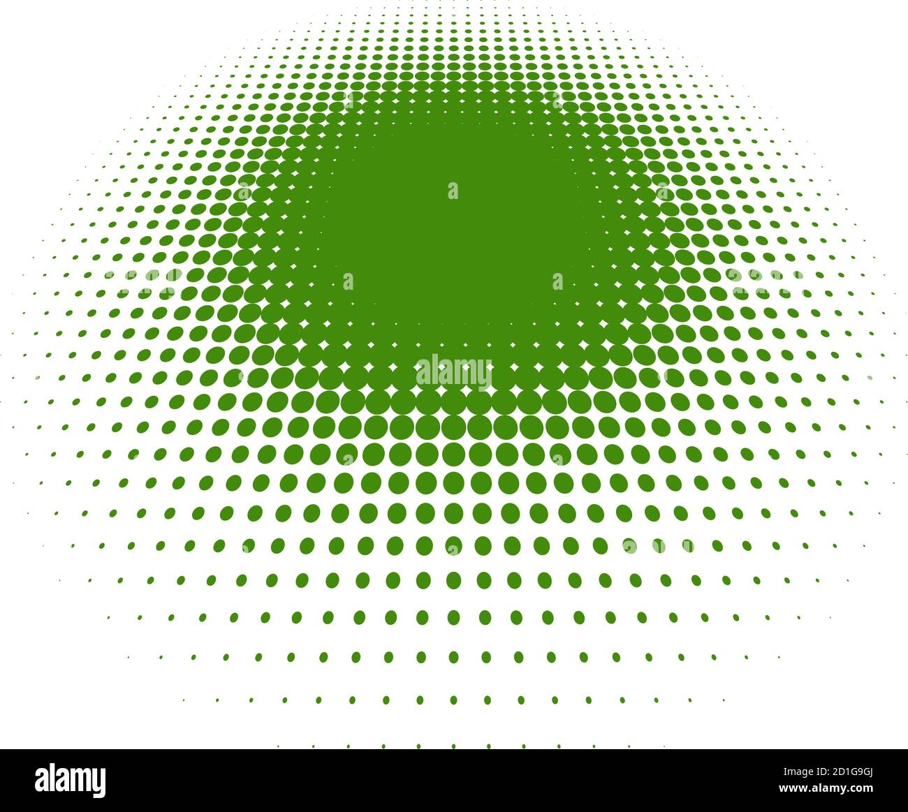 Colorful halftone vector pattern, texture in 3d perspective. Circles ...