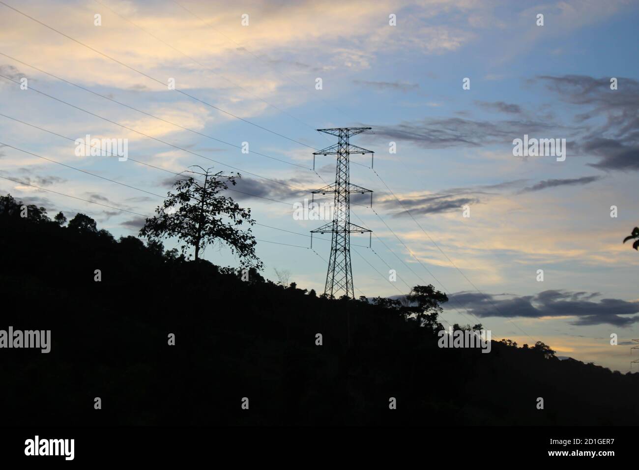 Electric post with transformer hi-res stock photography and images - Alamy