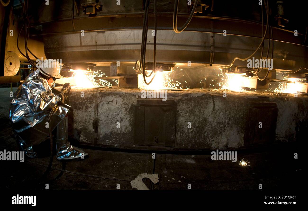 Arcelormittal Steel Mill High Resolution Stock Photography and Images ...