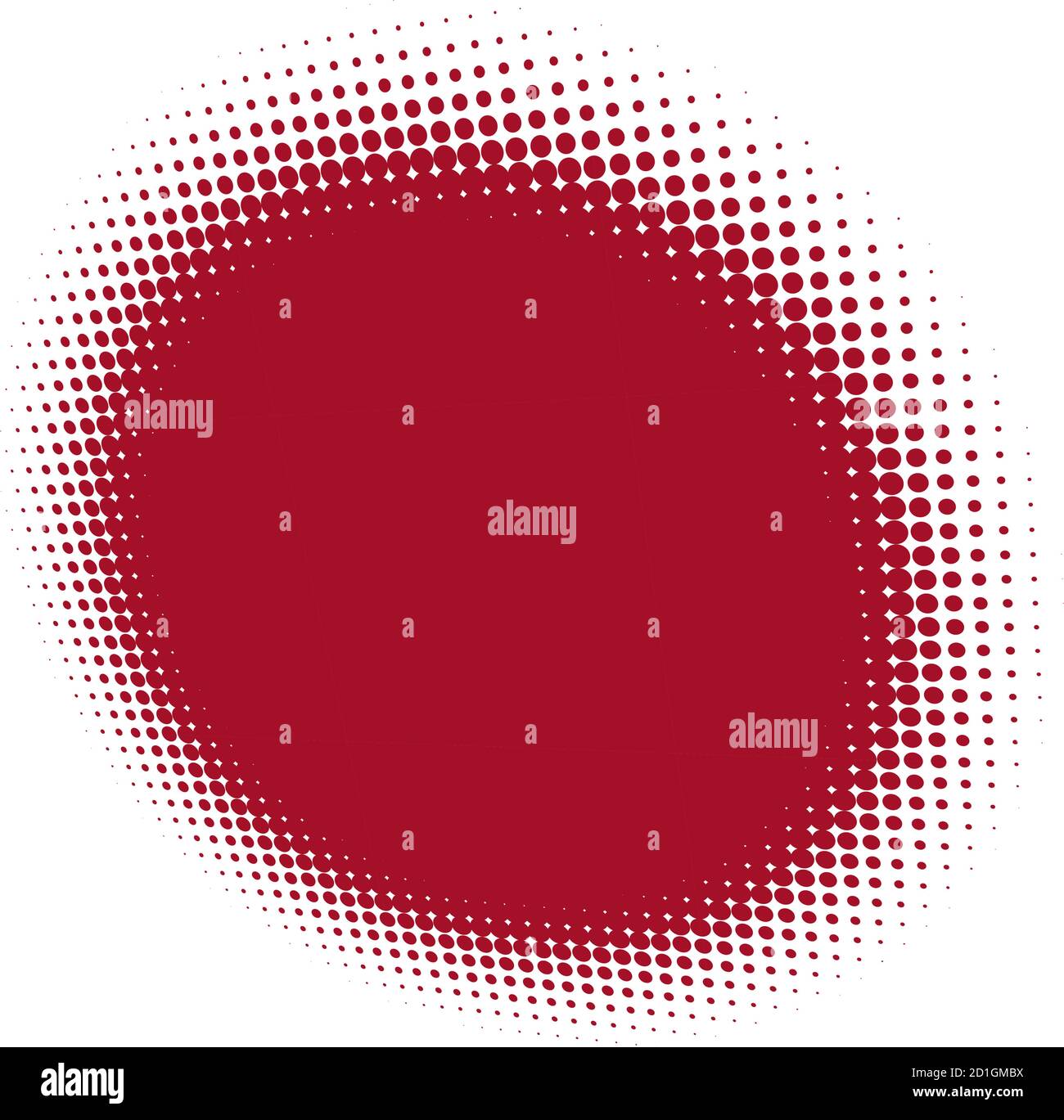 Colorful halftone vector pattern, texture in 3d perspective. Circles ...