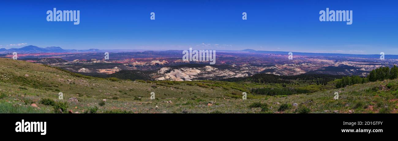 Boulder Mountain Homestead Overlook views from Scenic Byway Highway 12 ...