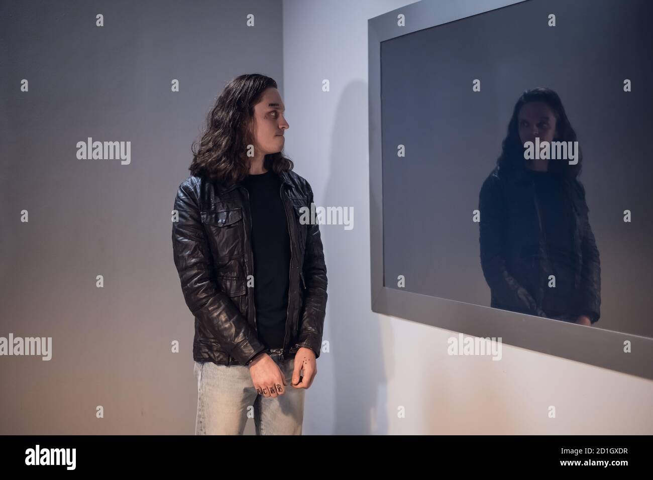 Police interview room hi-res stock photography and images - Alamy