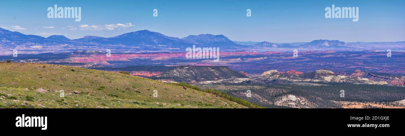 Boulder Mountain Homestead Overlook views from Scenic Byway Highway 12 ...