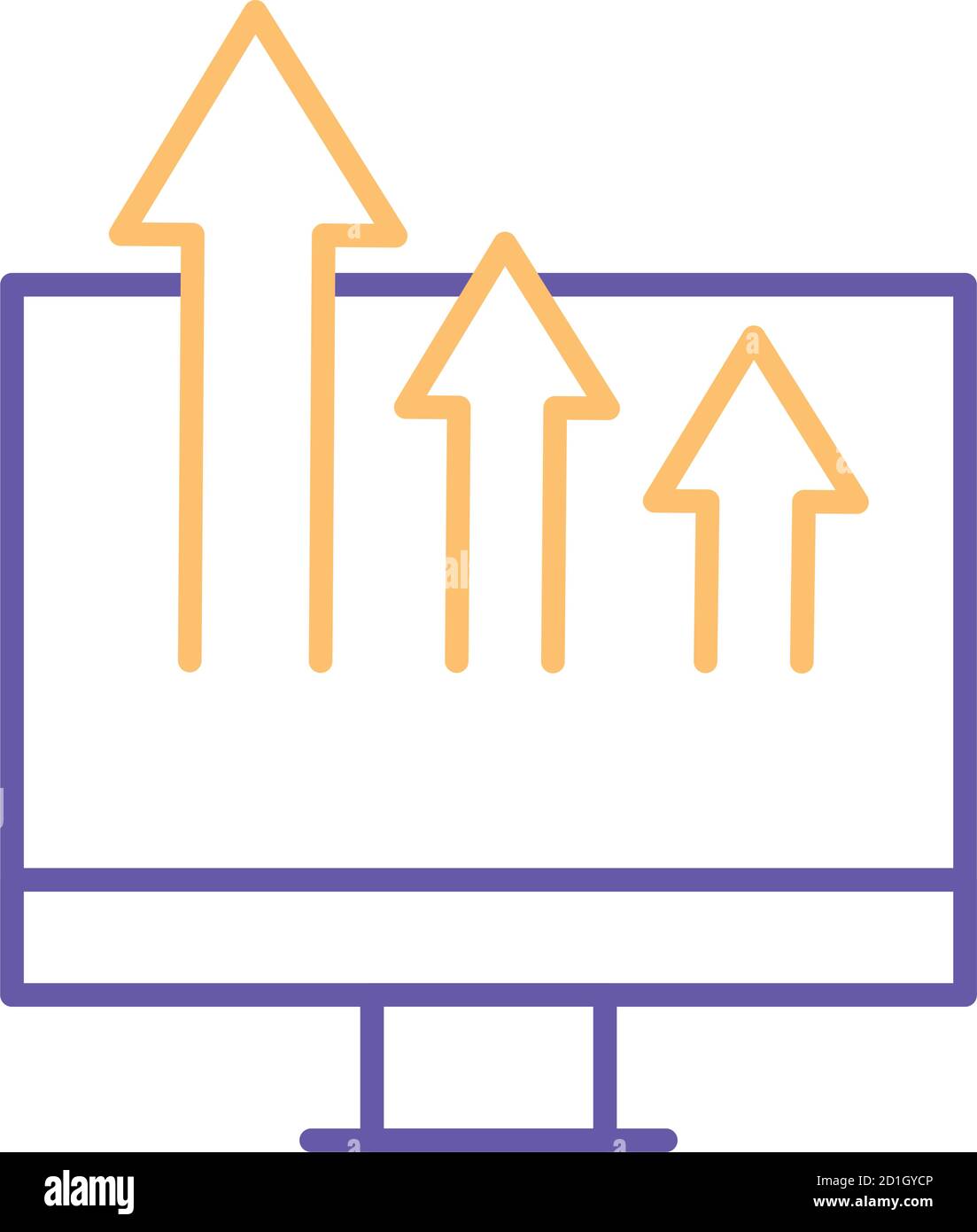 Increase arrows Stock Vector Images - Alamy