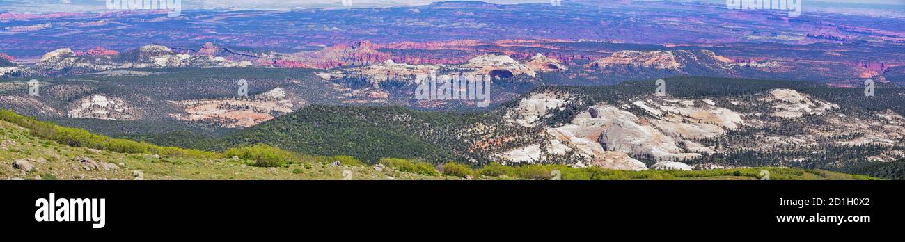 Boulder Mountain Homestead Overlook views from Scenic Byway Highway 12 ...