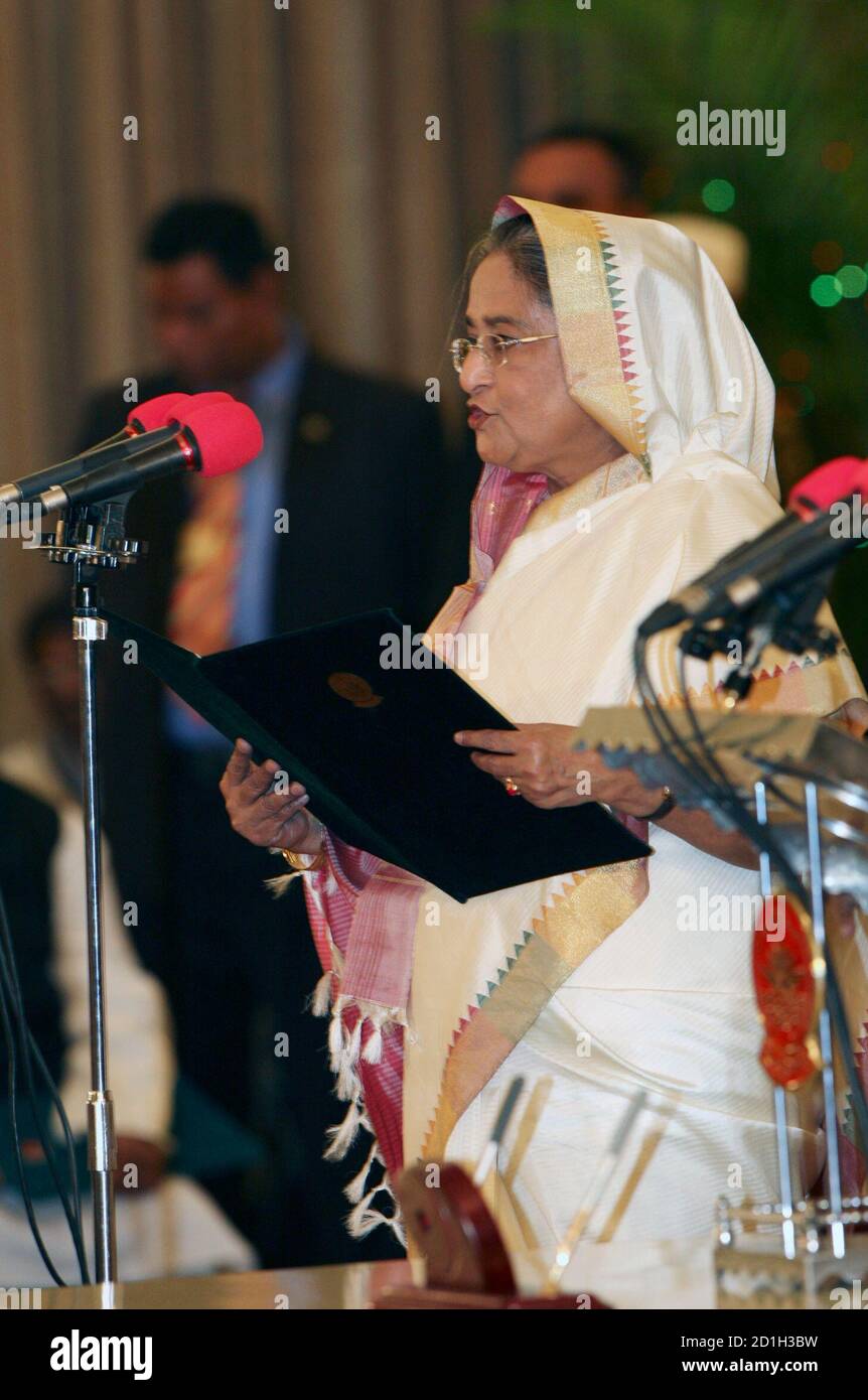 Sheikh Hasina Bangladesh High Resolution Stock Photography and Images ...