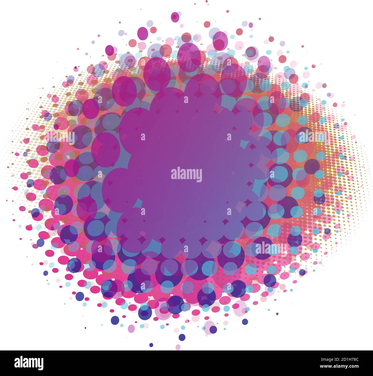 Comic ink splatter colorful halftone vector pattern,texture design ...