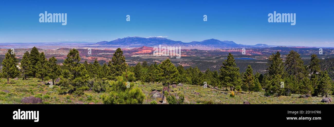 Boulder Mountain Homestead Overlook views from Scenic Byway Highway 12 ...