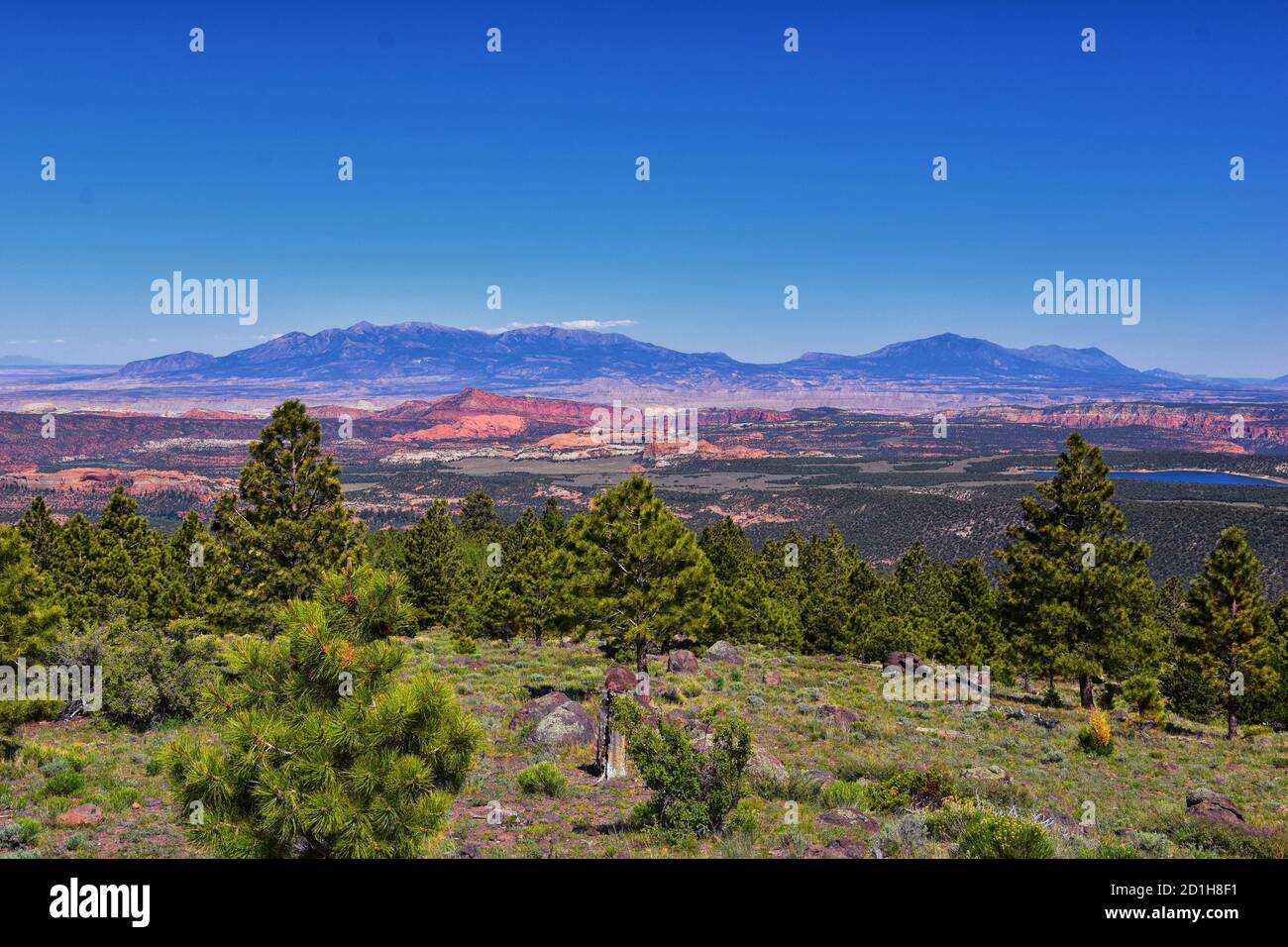 Boulder Mountain Homestead Overlook views from Scenic Byway Highway 12 ...
