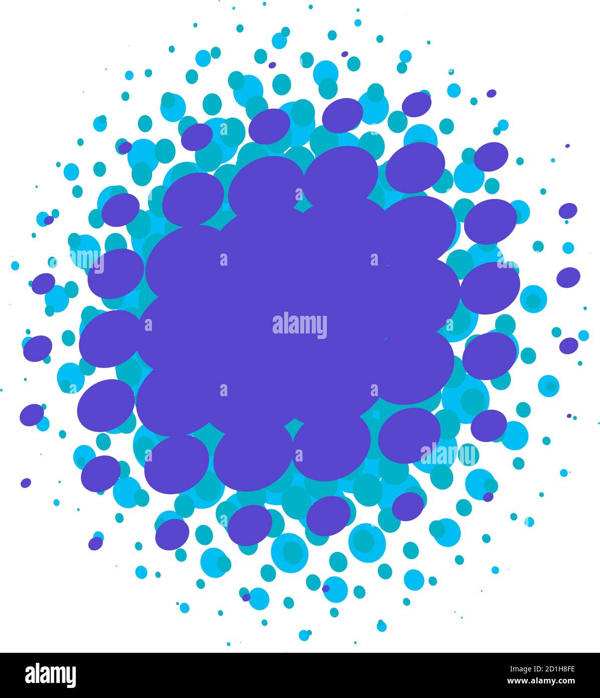 Comic ink splatter colorful halftone vector pattern,texture design ...