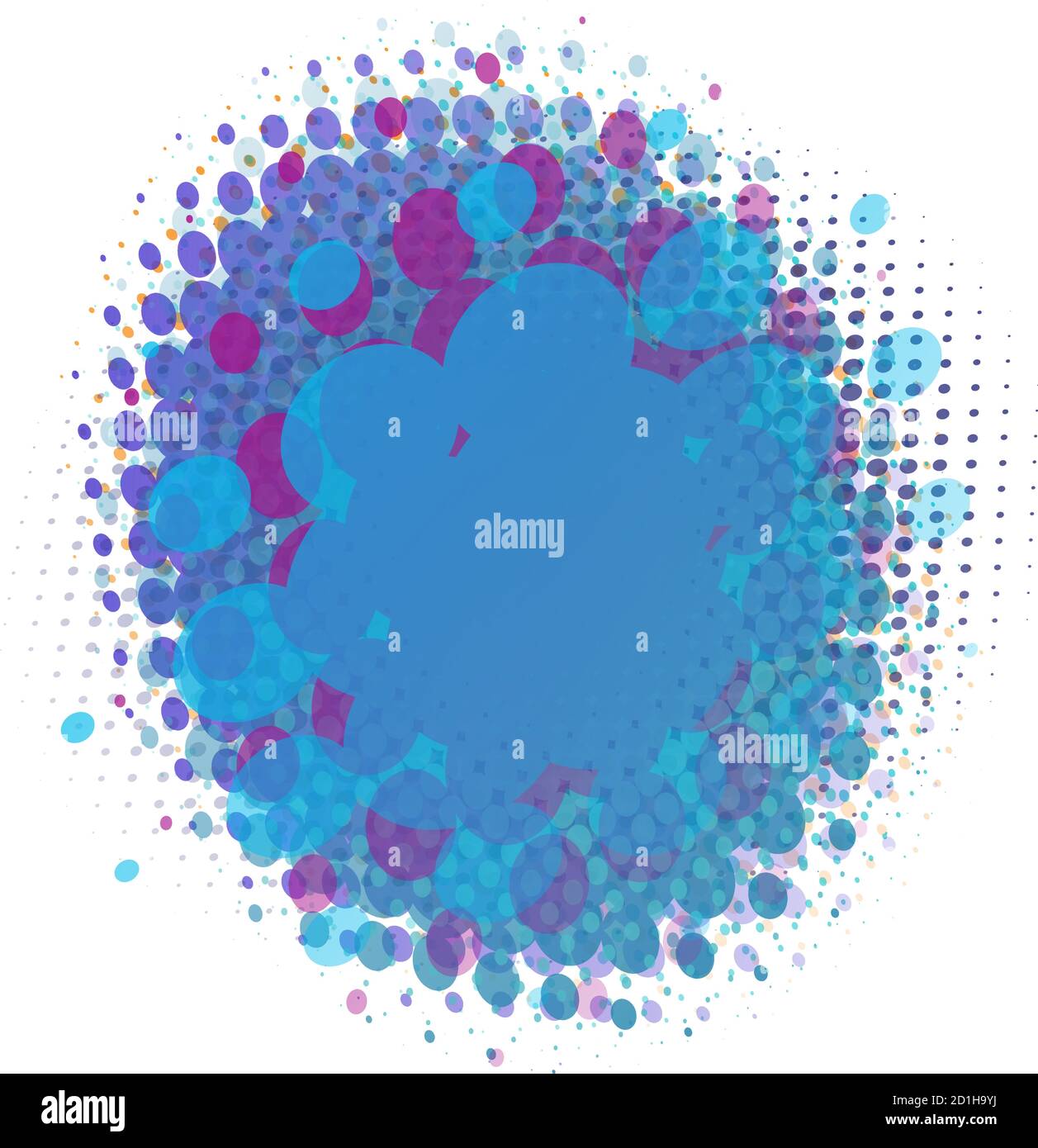 Comic ink splatter colorful halftone vector pattern,texture design ...