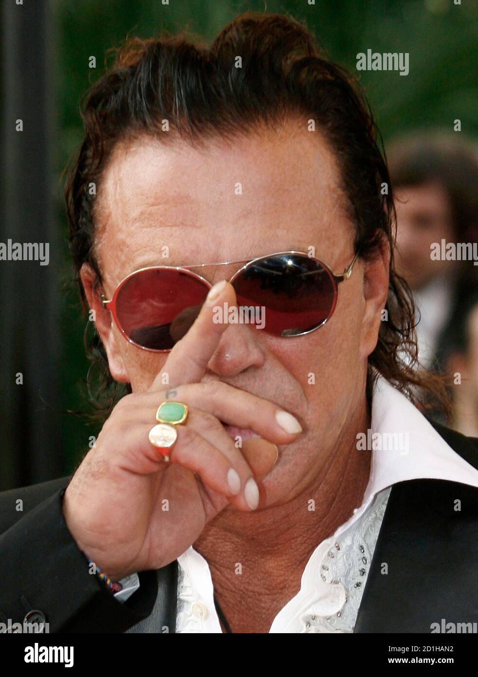 Mickey rourke cannes film festival hi-res stock photography and images ...