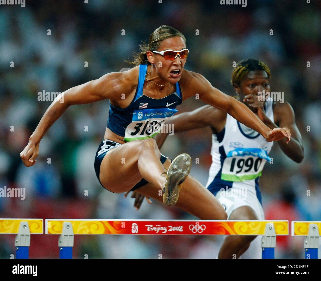 Lolo jones beijing hi-res stock photography and images - Alamy