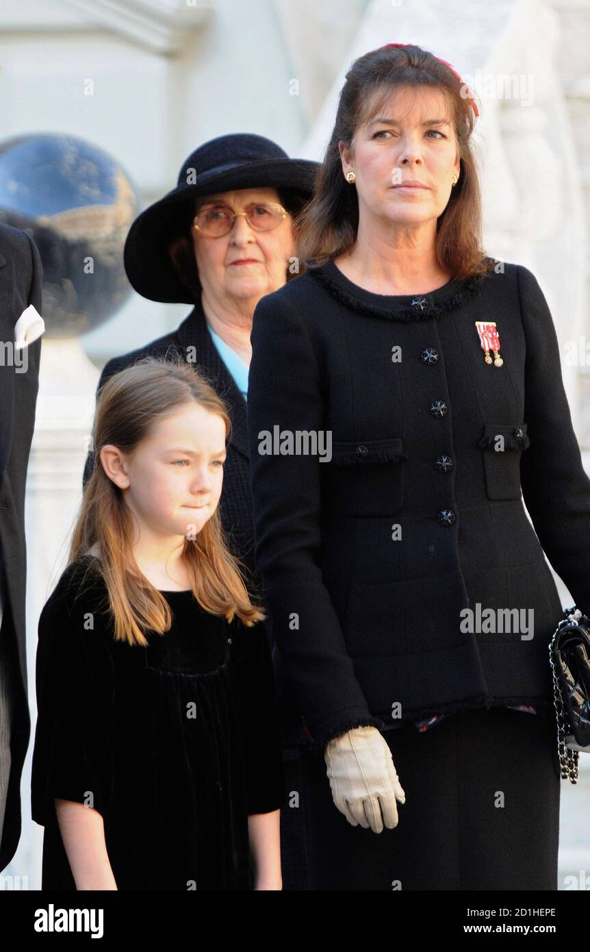 Princess caroline and princess alexandra of monaco hi-res stock ...