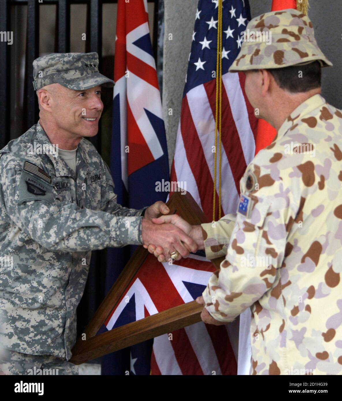 Mission transition ceremony hi-res stock photography and images - Alamy