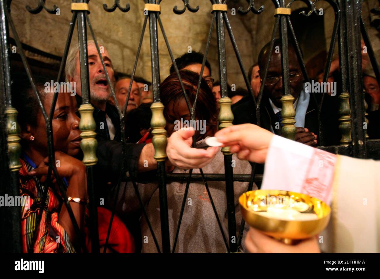 Communion gate hi-res stock photography and images - Alamy