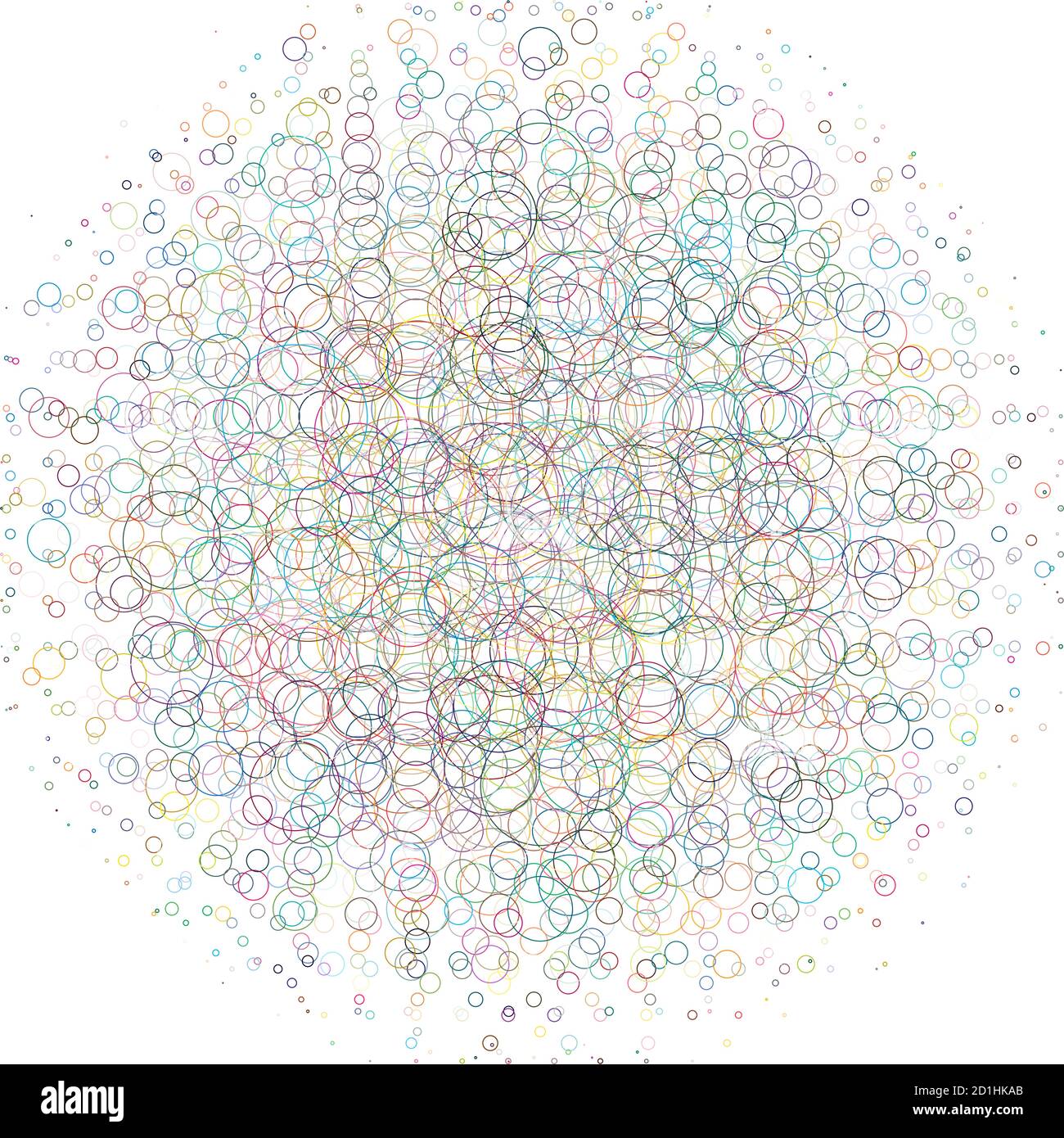 Half rings Stock Vector Images - Alamy