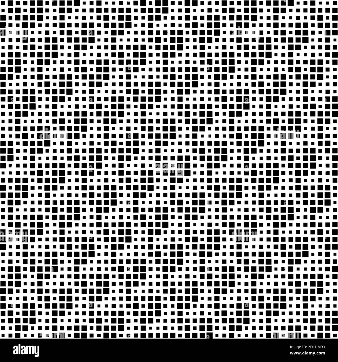 Cube, square geometric halftone. Square, cubic vector illustration ...