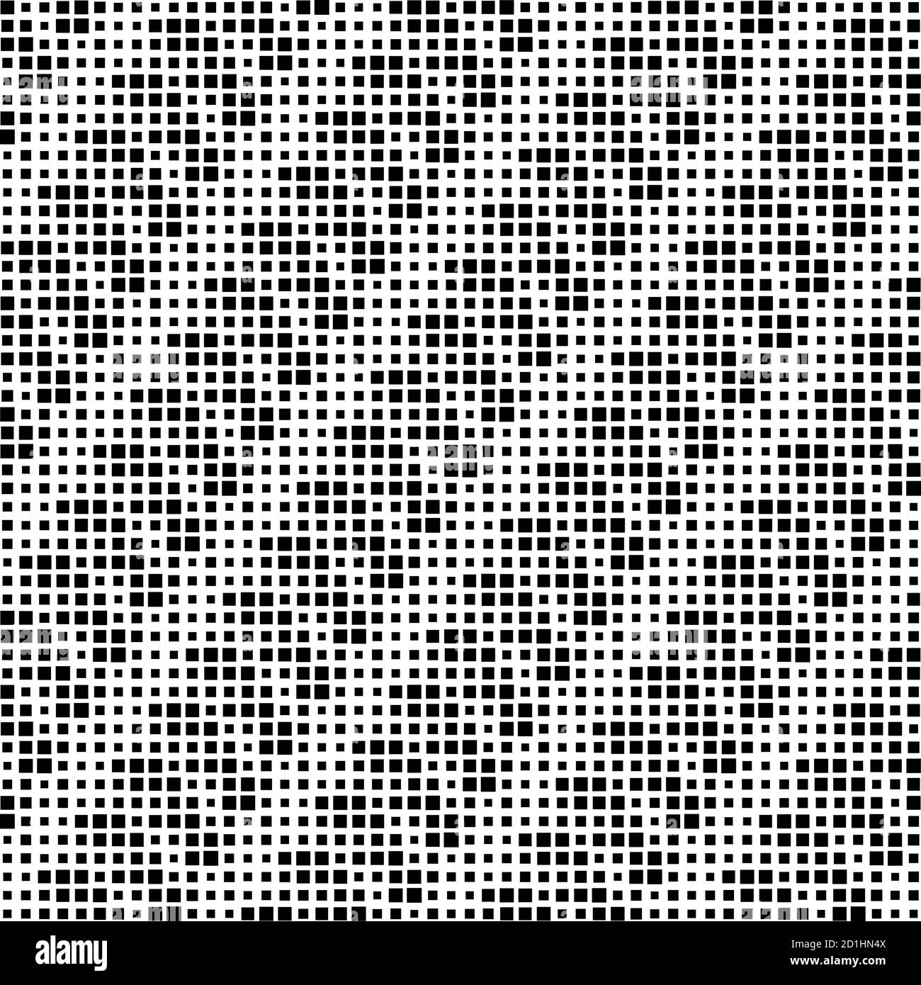 Cube, square geometric halftone. Square, cubic vector illustration ...
