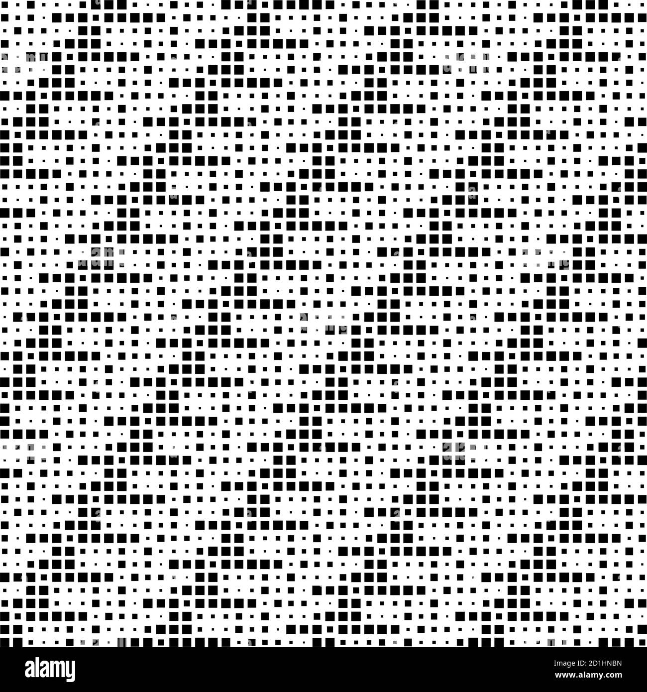 Cube, square geometric halftone. Square, cubic vector illustration ...