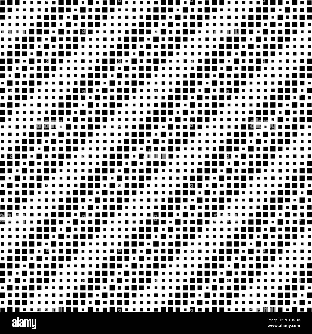 Cube, square geometric halftone. Square, cubic vector illustration ...
