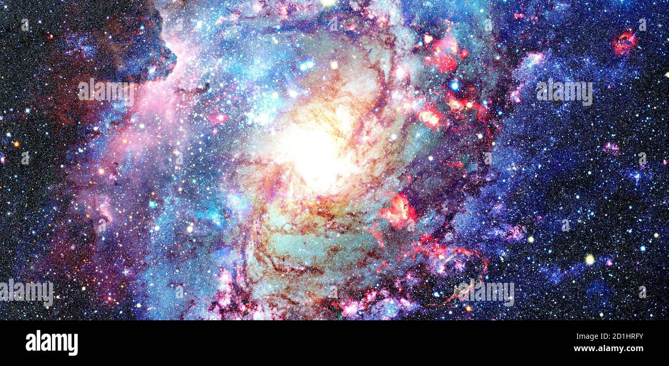 Spiral Galaxy. Elements of this image furnished by NASA Stock Photo - Alamy
