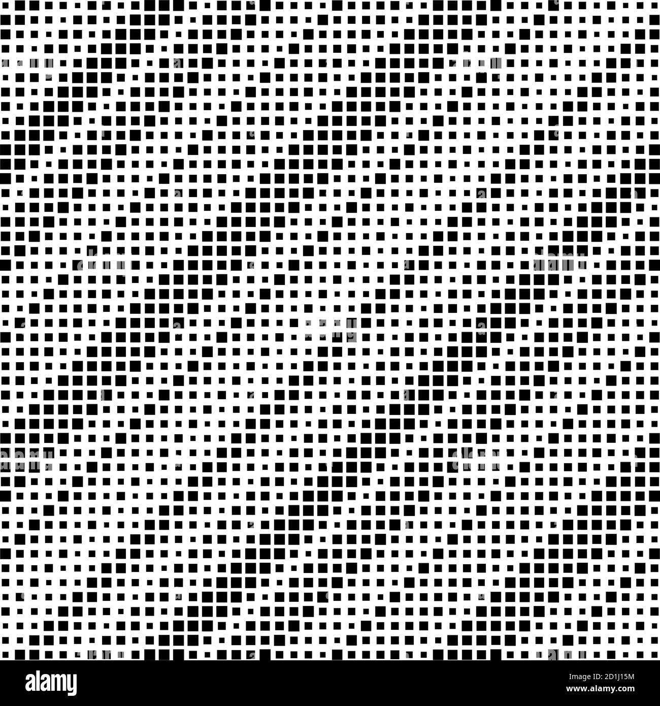 Cube, square geometric halftone. Square, cubic vector illustration ...