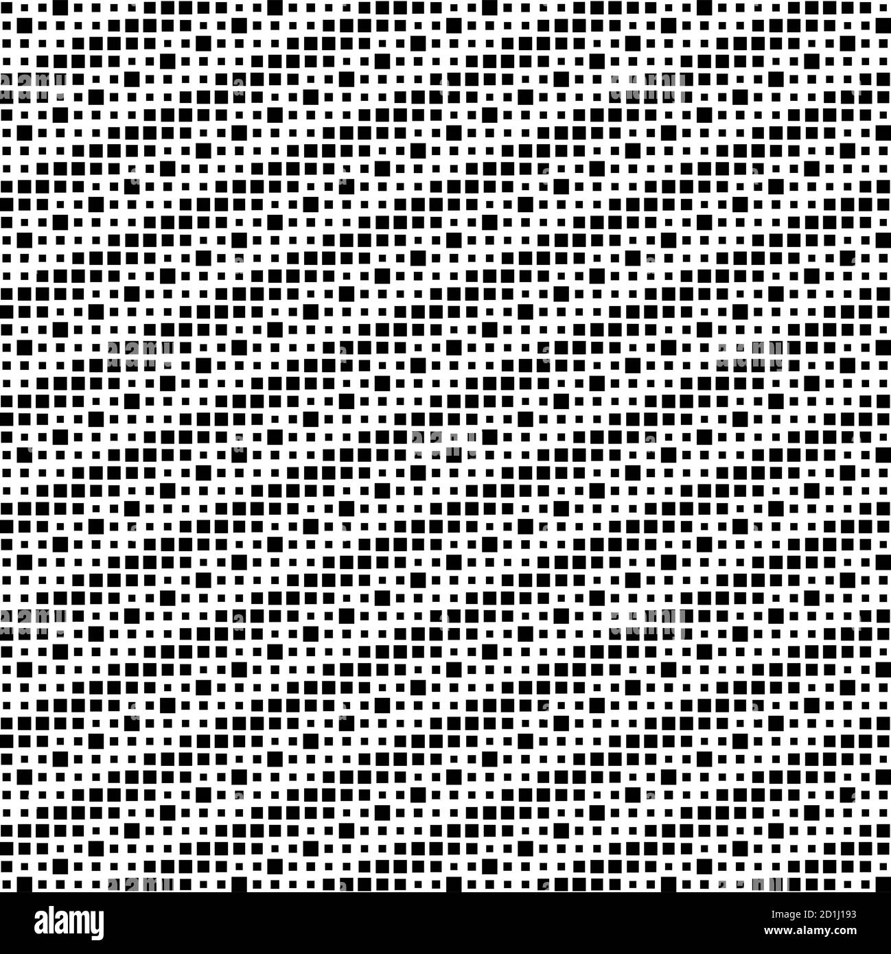 Cube, square geometric halftone. Square, cubic vector illustration ...