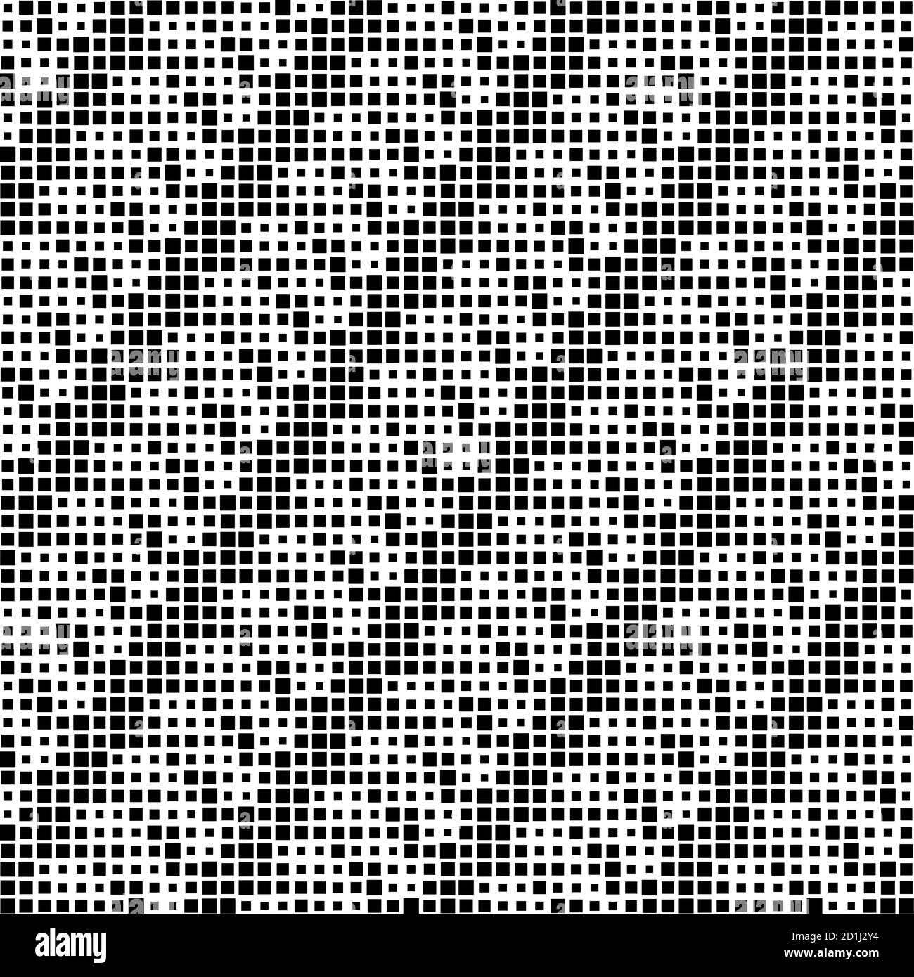 Cube, square geometric halftone. Square, cubic vector illustration ...