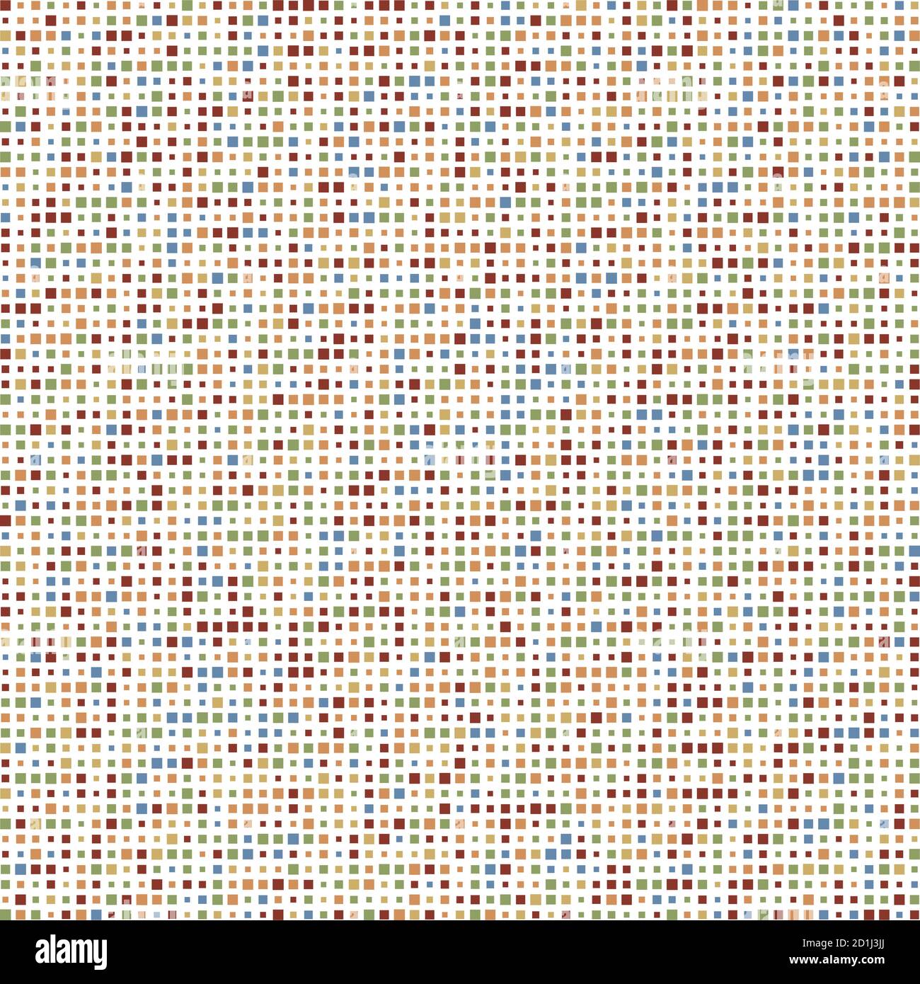 Cube, square geometric halftone. Square, cubic vector illustration ...