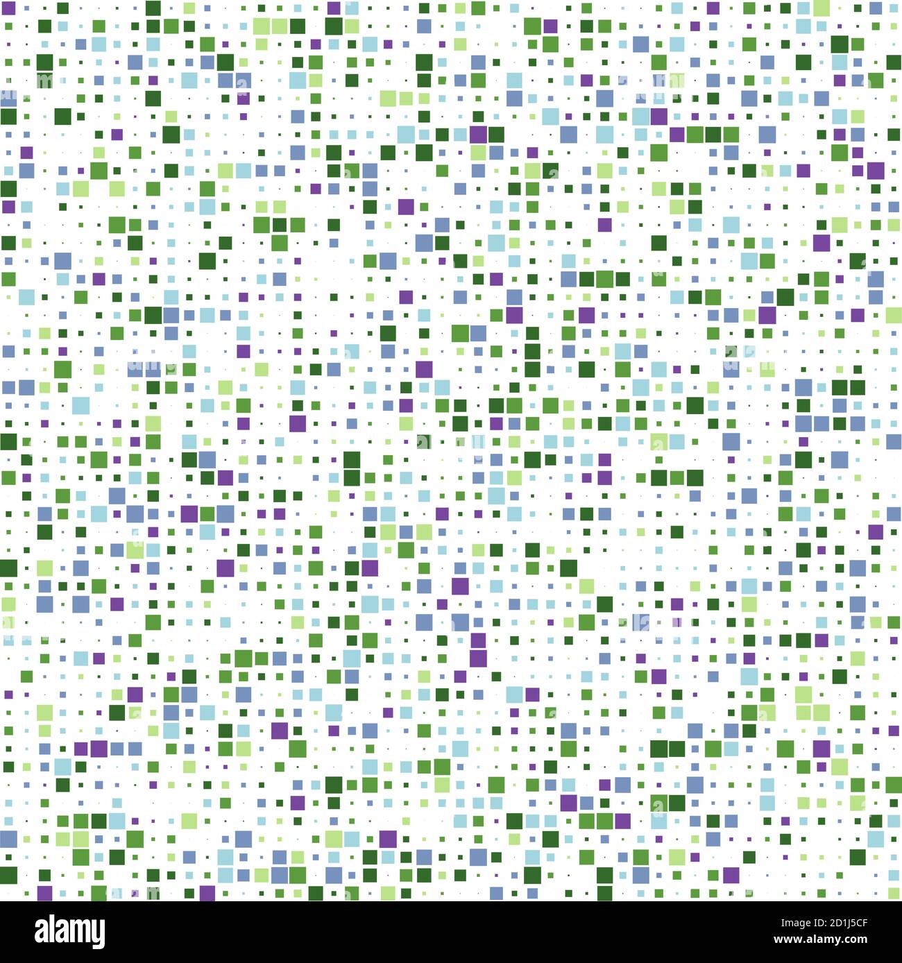 Cube, square geometric halftone. Square, cubic vector illustration ...