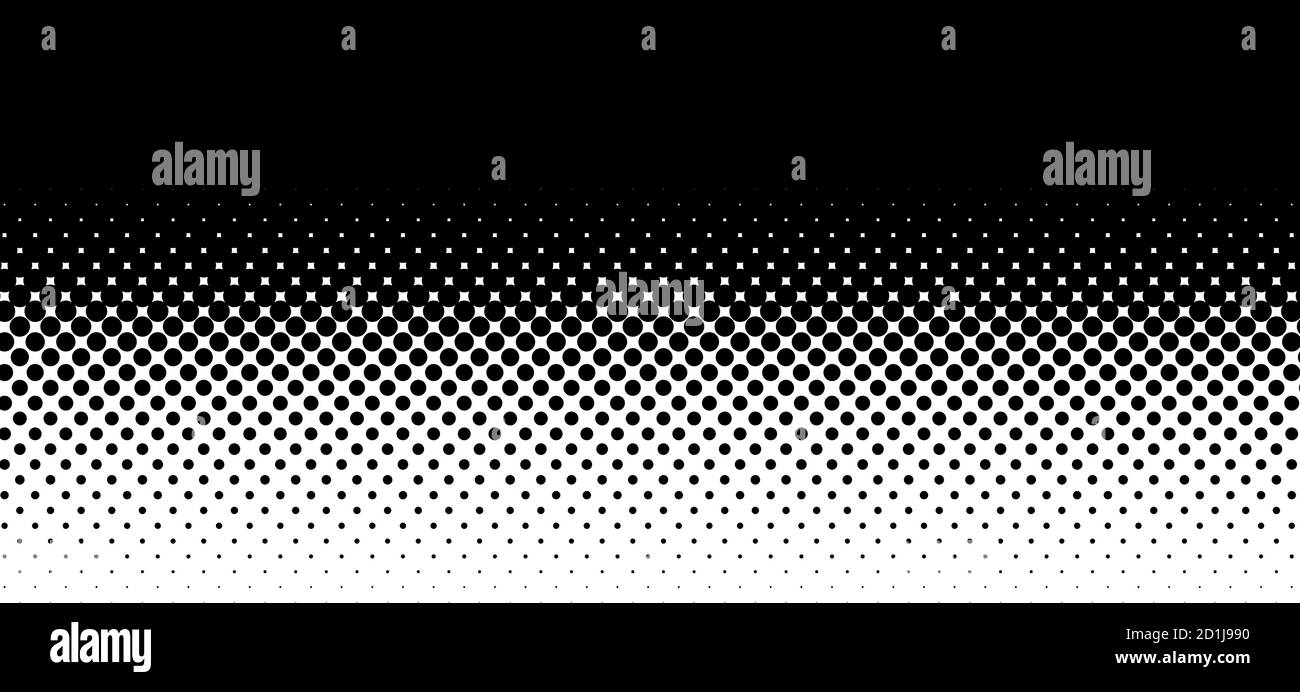 Wide format and rectangular,rectangle horizontal,linear halftone vector ...